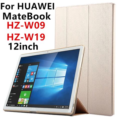 Case For Huawei MateBook Smart Cover 12inch PU Leather Protective Tablet PC For HUAWEI MateBook