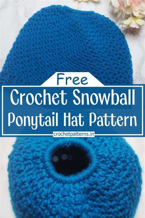 10 Free Crochet Ponytail Hat Patterns To Manage Hair