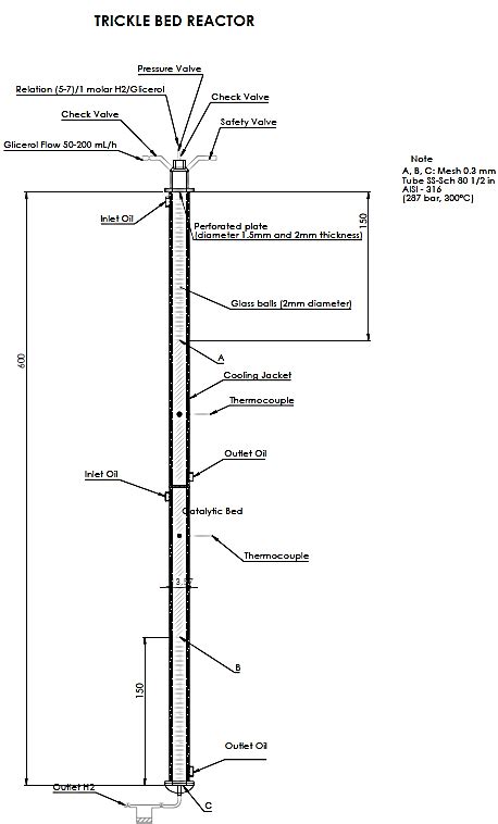 Trickle Bed Reactor Download Scientific Diagram