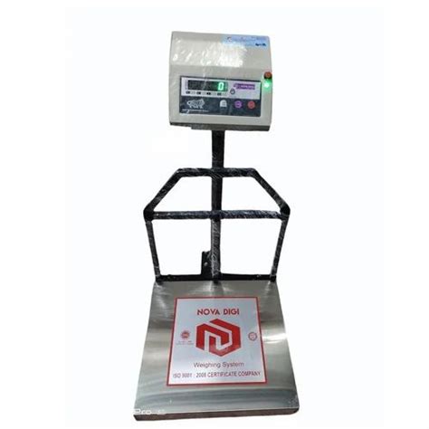 Kg Stainless Steel Electronic Platform Scale At Rs Digital Platform Weighing Scale In