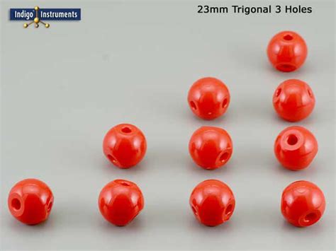 Atom Molymod Red Oxygen 3 Hole 120 Degrees 23mm