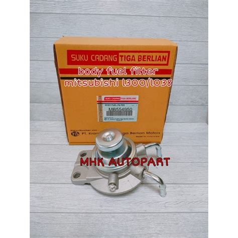 Jual Body Fuel Filter Tutup Filter Solar Pompa Solar L038 L300 Diesel