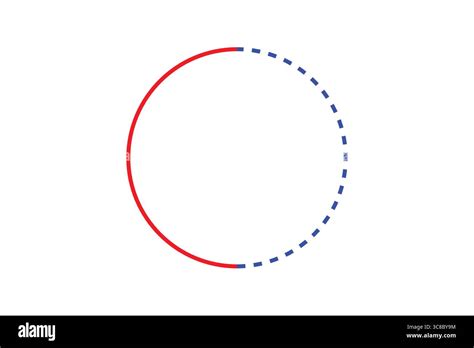 Partial Circle Stock Vector Images Alamy