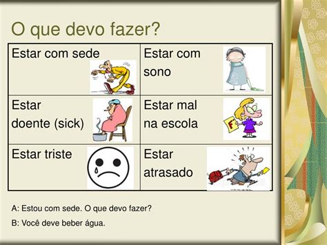 PPT Verbos Regulares Er E Ir E Verbo Dever Should PowerPoint