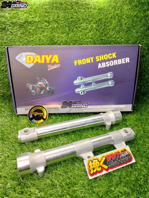 LIGHTEN FRONT SHOCK DAIYA HONDA XRM 125 XRM 110 SILVER Lazada PH
