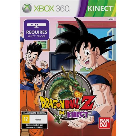 Jogo Dragon Ball Z For Kinect Xbox 360 Jogos Xbox 360 No