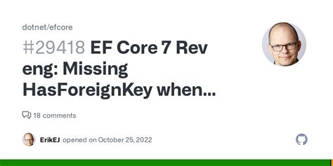 Ef Core 7 Rev Eng Missing Hasforeignkey When Referencing A Navigation