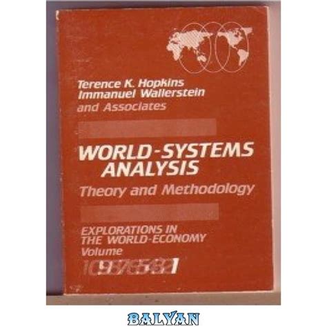 خرید و قیمت دانلود کتاب World Systems Analysis Theory And Methodology