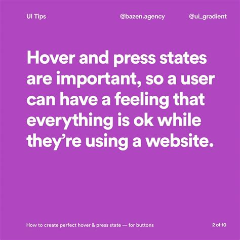 how to create perfect hover and press state for buttons uibundle