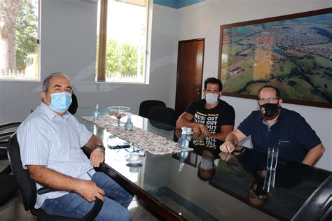 Prefeito Recebe Visita Do Novo Delegado Adjunto Da Delegacia De Polícia