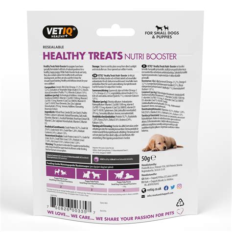 Healthy Treats Nutri Booster For Dogs And Puppies Vetiq Healthy
