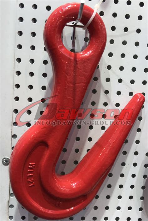 G80 Grade 80 Forged Alloy Steel Sorting Hook For Chain Slings Forged Alloy Steel Sorting Hook