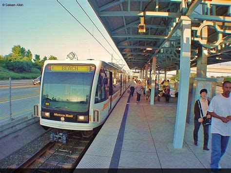 Lacmta Green Line Light Rail Transit System Los Angeles County Ca