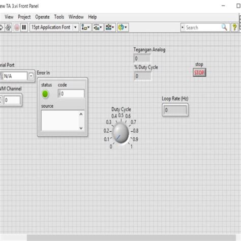 Front Panel Labview Download Scientific Diagram