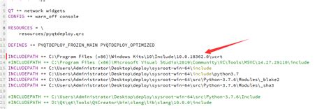 C Pyconfig H Fatal Error Io H File Not Found Stack Overflow
