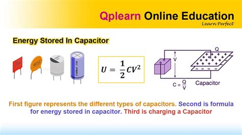 How To Calculate Electrical Energy Stored In A Capacitor At Susan