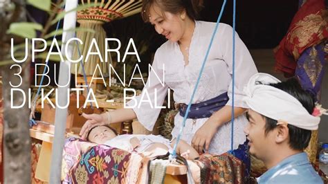 UPACARA 3 BULANAN BAYI DI KUTA - BALI | ADA BABI GULING - YouTube