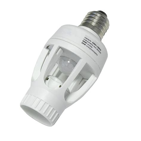 Sensor De Movimiento Tipo Socket E27 Para Foco E27 Yohad Blue Planet Technology