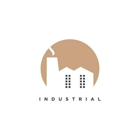 Industrial Building Logo Design With Modern Creative Concept Idea