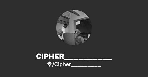 Ciphers Link In Bio Twitter And Socials Linktree