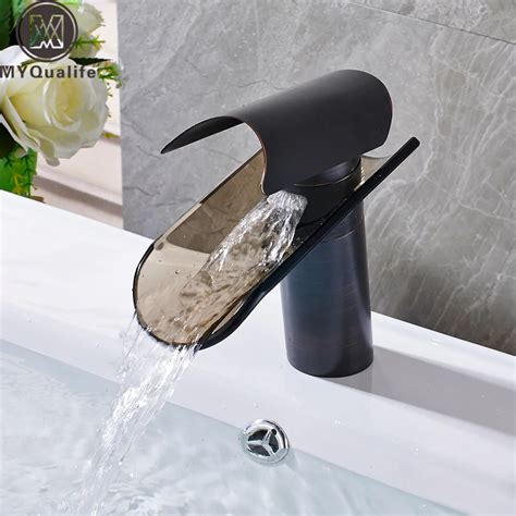 Стеклянный смеситель водопад | AliExpress