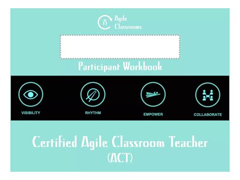 Agile Classrooms Workbook Ppt