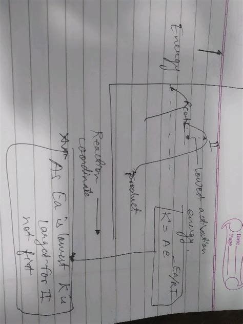 Energy Fon Reaction Coordinate Which One Of The Following Statements