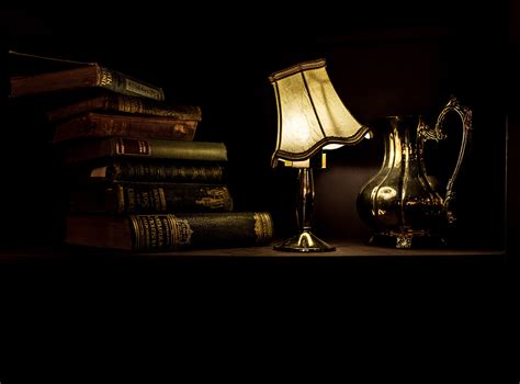 Free Photo Lamp And Old Book Book Lamp Life Free Download Jooinn