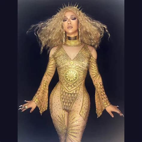 Aliexpress Buy Female Singer Stage Costume Singers Women Bodysuit