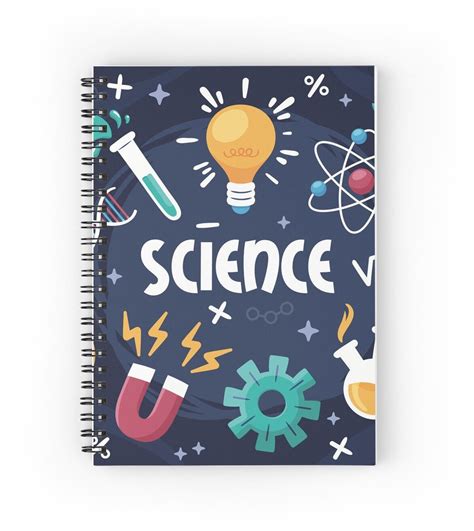 Amazing Science Spiral Notebook For Sale By Vector Scout Science