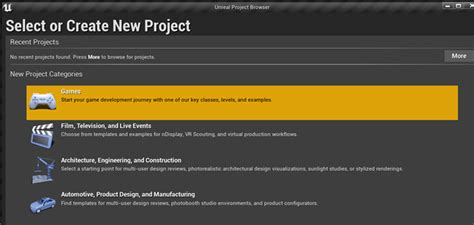 Unreal Engine での空のプロジェクトの作成 Matlab And Simulink Mathworks 日本