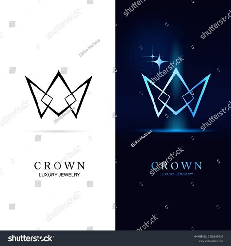 Icon Stylized Crown Vector Logo Design Stock Vector Royalty Free 2288988639 Shutterstock