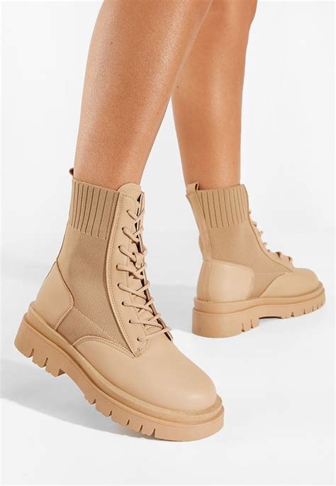 Bocanci Dama Bej Madisson Zapatos