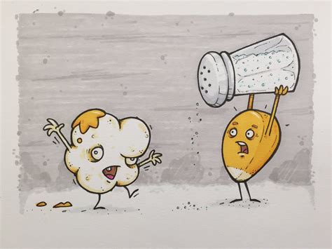 Popcorn Kernel Drawing At Getdrawings Free Download