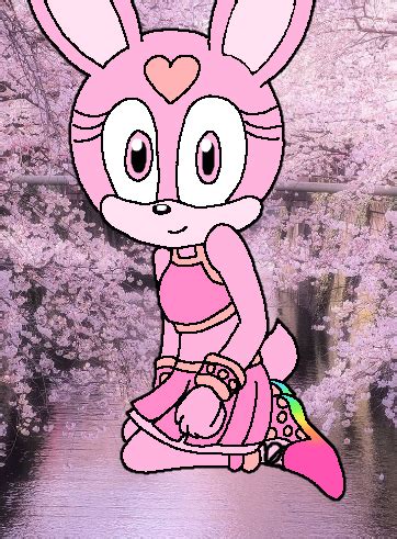 River Of Sakura Rabbit By CailynChaos On DeviantArt