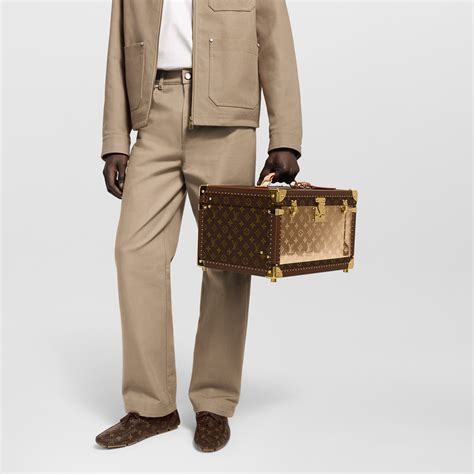 Monogram Shoe Box Luxury Monogram Canvas Brown Louis Vuitton
