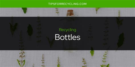 Are Bottles Recyclable Tips For Recycling Recycle Everything