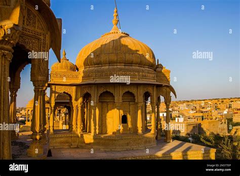 Cremation And Burial Site Jaisalmer An Exotic City In The Thar Desert