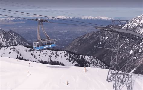 Iconic Lifts Aerial Tram Snowbird Utah