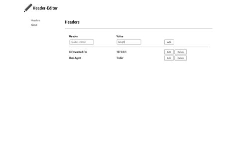 Header Editor Chrome Web Store
