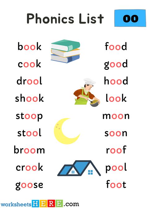 palavras em ingles com oo fdplearn
