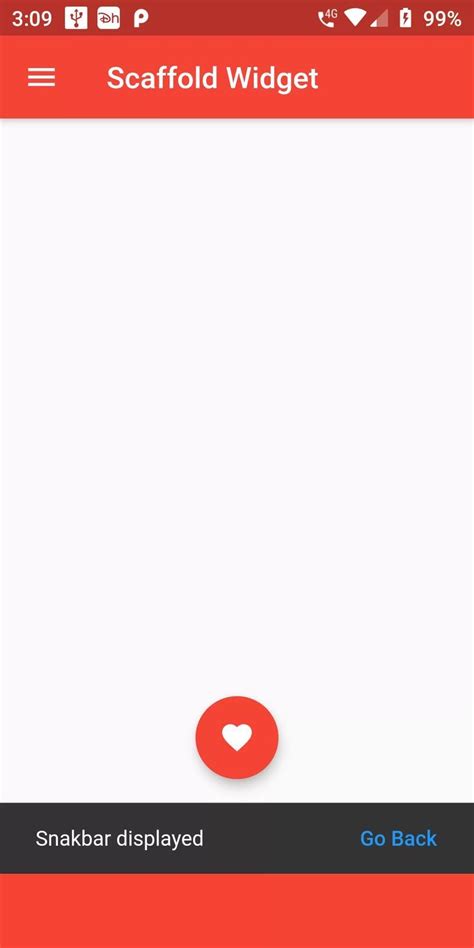How To Add Scaffold Widget Code Using Flutter Android App Android Apps Widget App