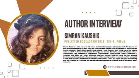 An Interview With Simran Kaushik Literatureslight Publishing