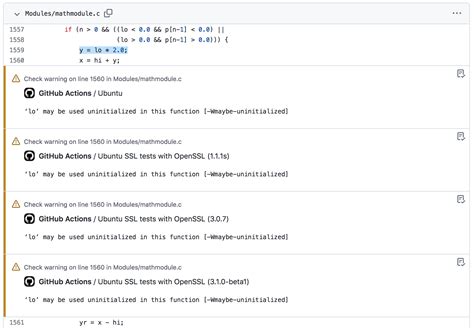 Warning Lo May Be Used Uninitialized In This Function In Math