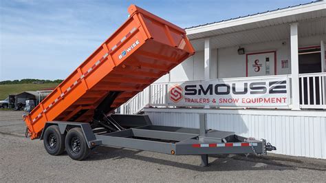 New 2025 Bwise 610 X 16 Hd Lo Pro Equipment Dump W Hydraulic Jack