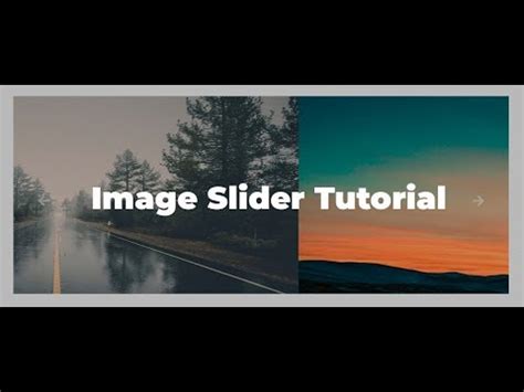 How To Create An Image Slider In HTML CSS JavaScript