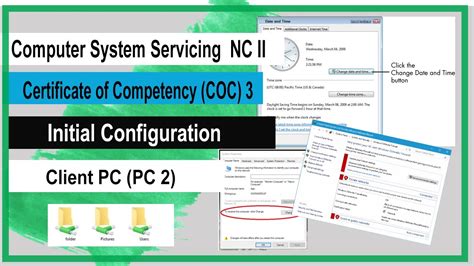 Initial Configuration Client Pc2 Css Coc 3 Youtube