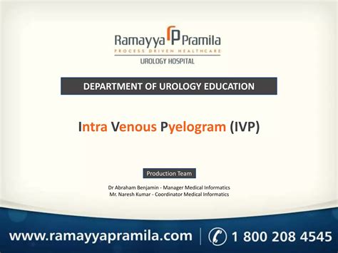 Intravenous Pyelogram PPTX