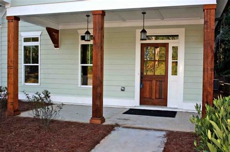 Faux Cedar Columns Front Porch — Randolph Indoor And Outdoor Design