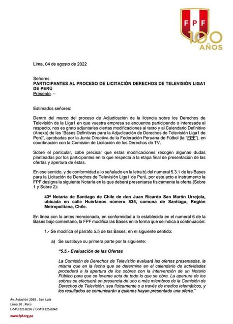 La Verdad Sobre La Disputa Entre La Fpf Y Los Clubes De La Liga 1 Por